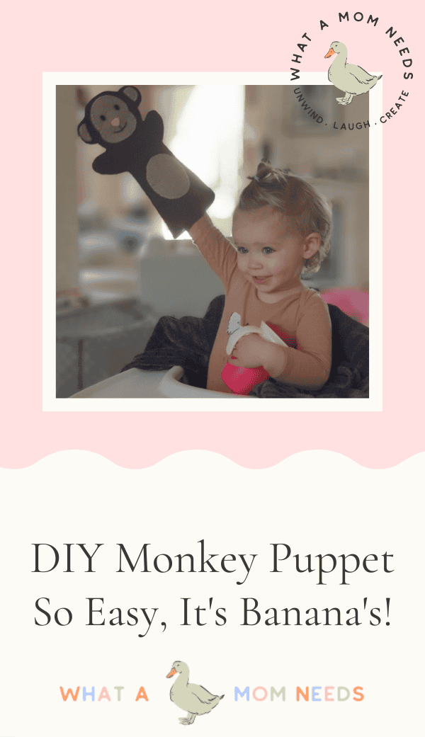 DIY Felt Monkey Hand Puppet: No Sewing Experience Needed