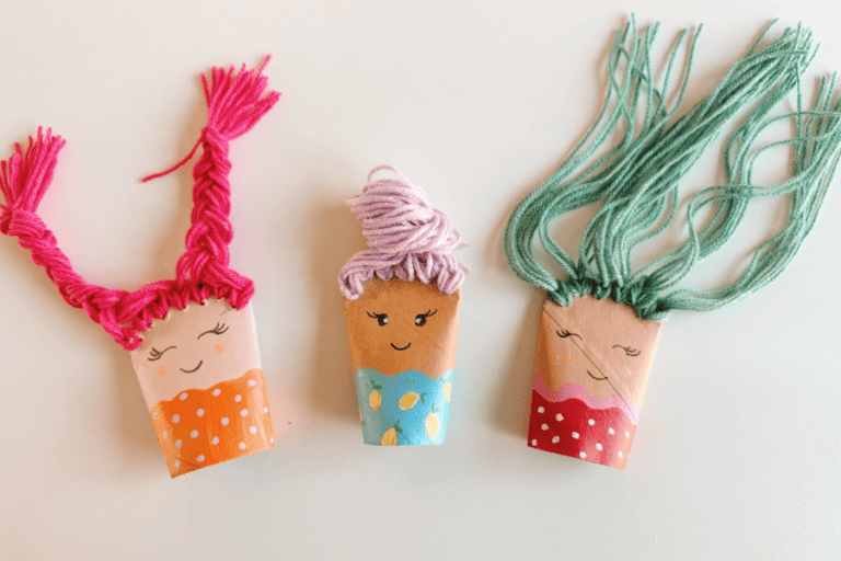 DIY Paper Roll Dolls – The Cutest Craft You’ll Ever Make!