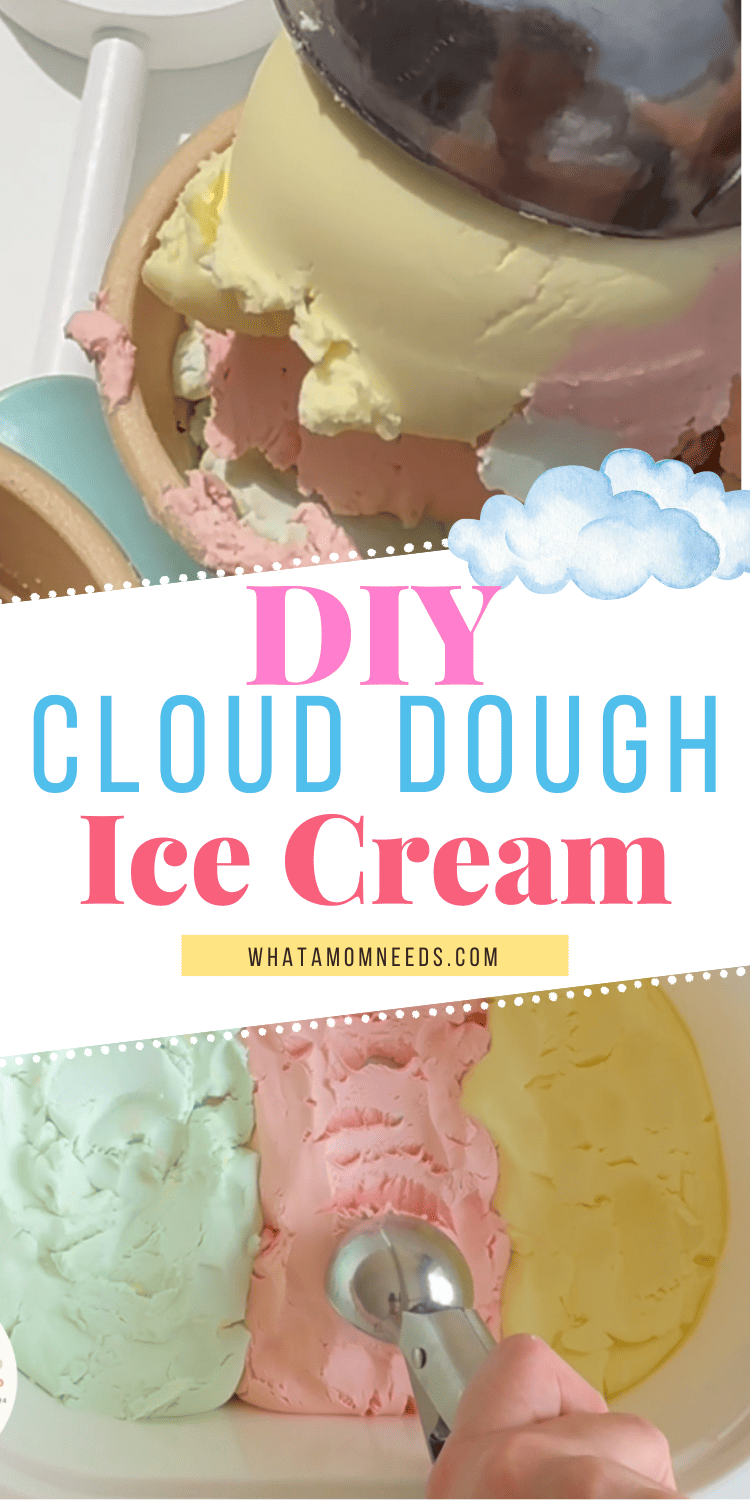 How to Make Cloud Dough Ice Cream (That Smells Amazing!)